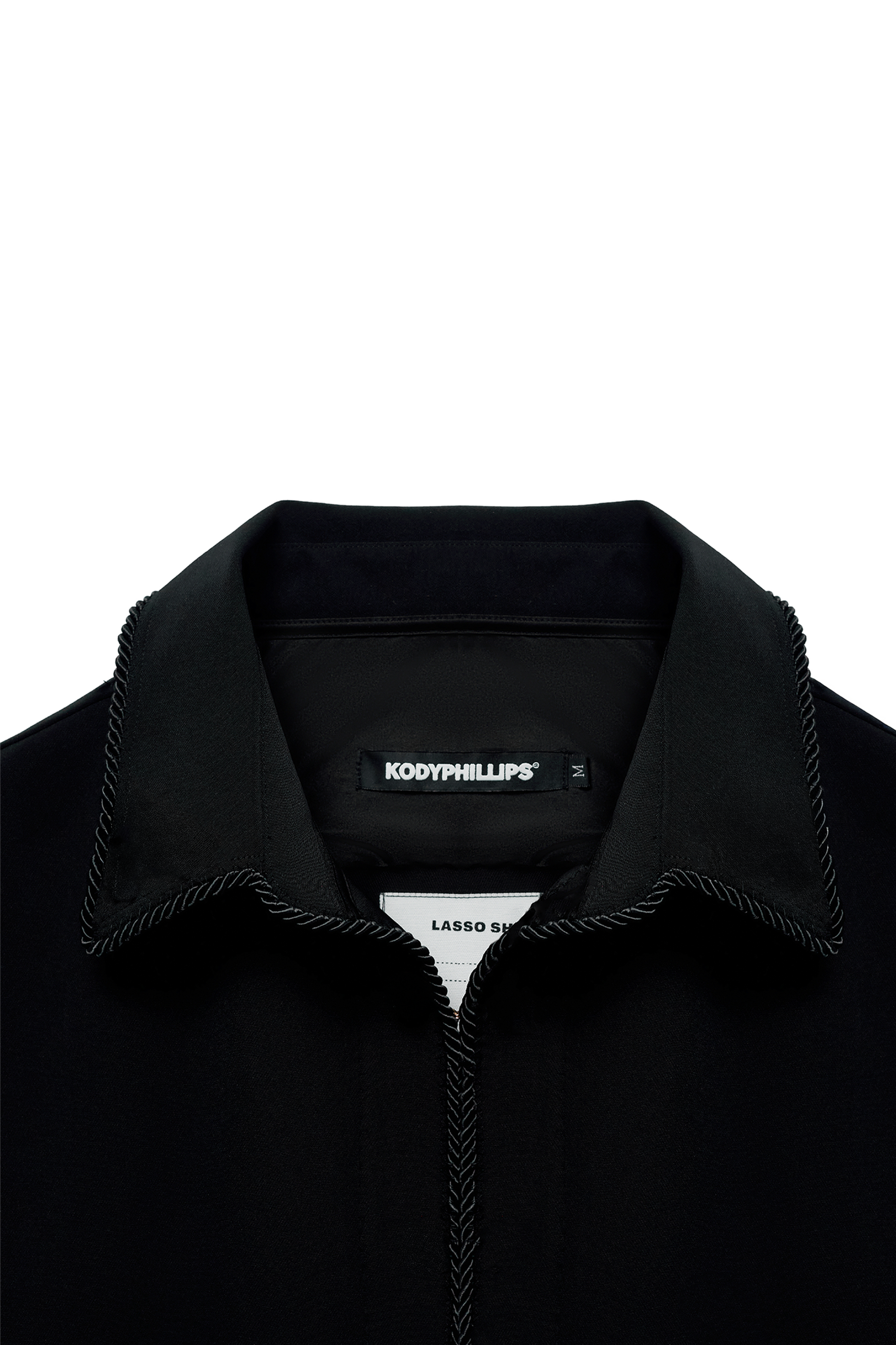 LASSO LONG SLEEVE - ALL BLACK [UNEMBELLISHED] – kodyphillips.com